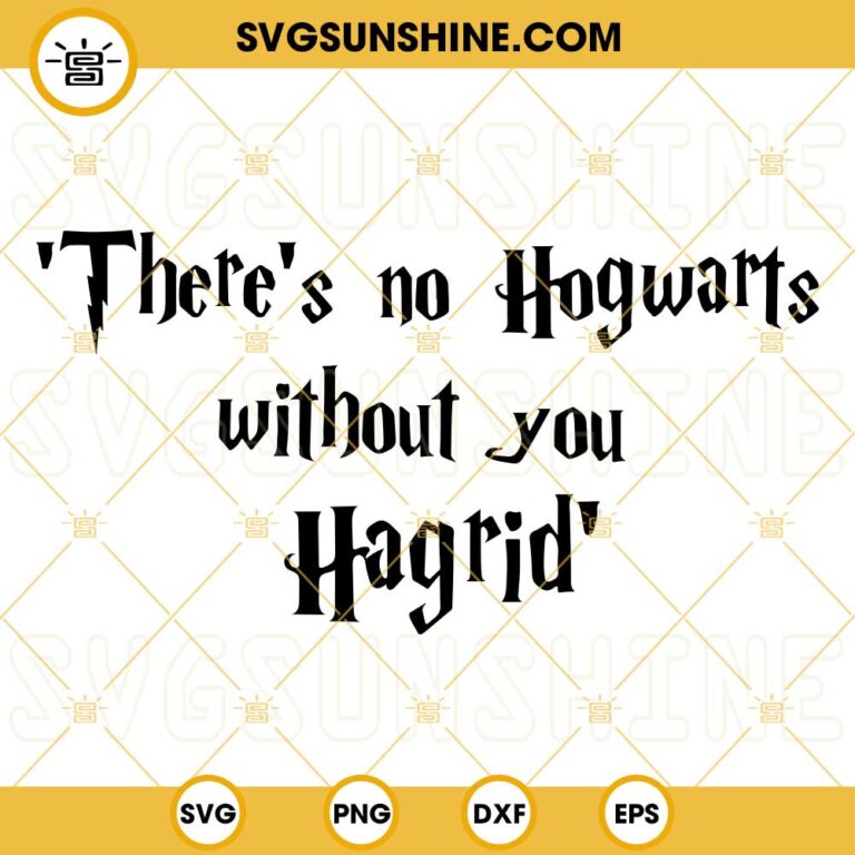 Hagrid Harry Potter It's So Fluffy SVG, Rubeus Hagrid SVG
