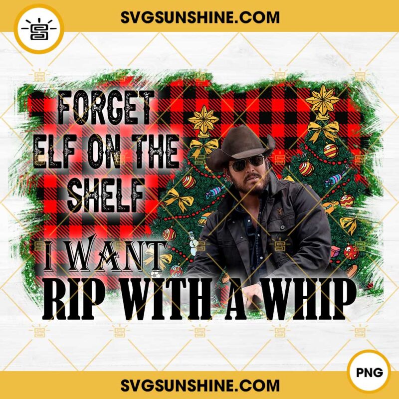Rip Wheeler Buffalo Plaid Christmas Tree PNG, Yellowstone Rip Wheeler ...
