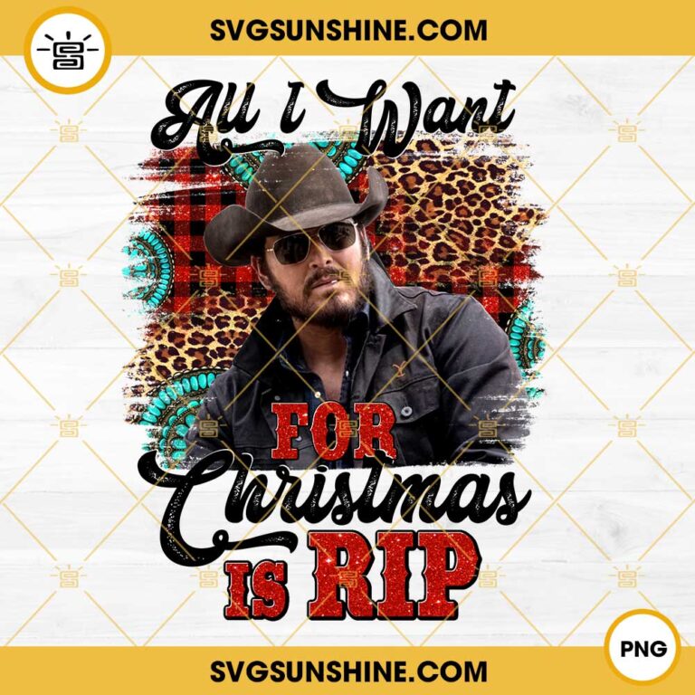 Rip Wheeler Christmas Glitter PNG, Yellowstone Rip Wheeler Leopard PNG ...