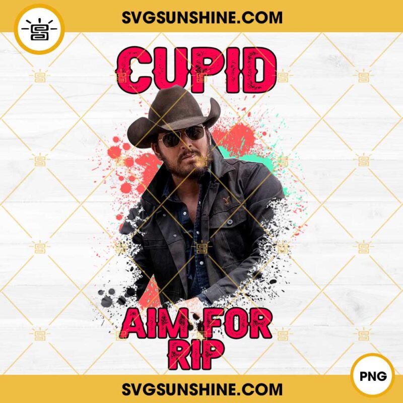 Rip Wheeler Cupid Aim For Rip PNG, Yellowstone Rip Wheeler PNG Digital ...