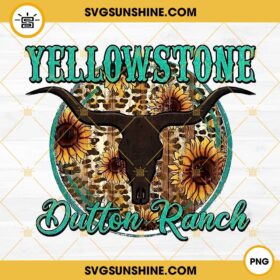 Yellowstone Dutton Ranch Leopard PNG, Yellowstones PNG Digital Download