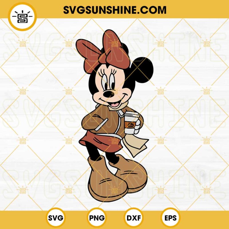 Minnie Mouse Fall SVG, Minnie Thanksgiving SVG, Minnie Halloween SVG ...