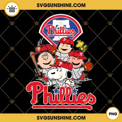 Peanuts Snoopy Philadelphia Phillies PNG, Peanuts Phillies Baseball ...