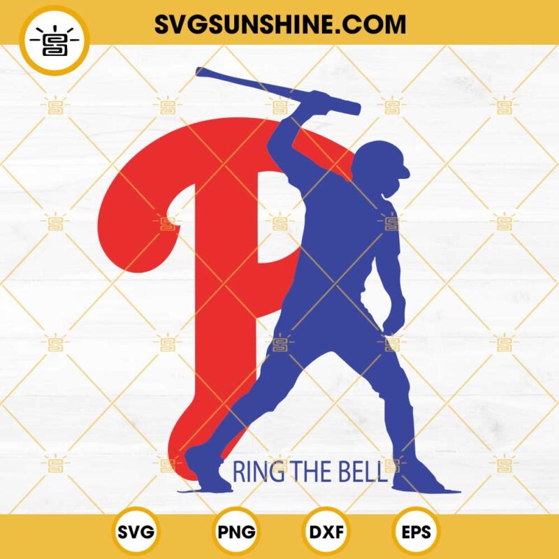 Phillies P Ring The Bell SVG, Philadelphia Phillies SVG, Phillies ...