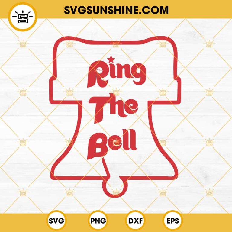 Phillies Ring The Bell SVG, Phillies Bell SVG, Philadelphia Phillies ...