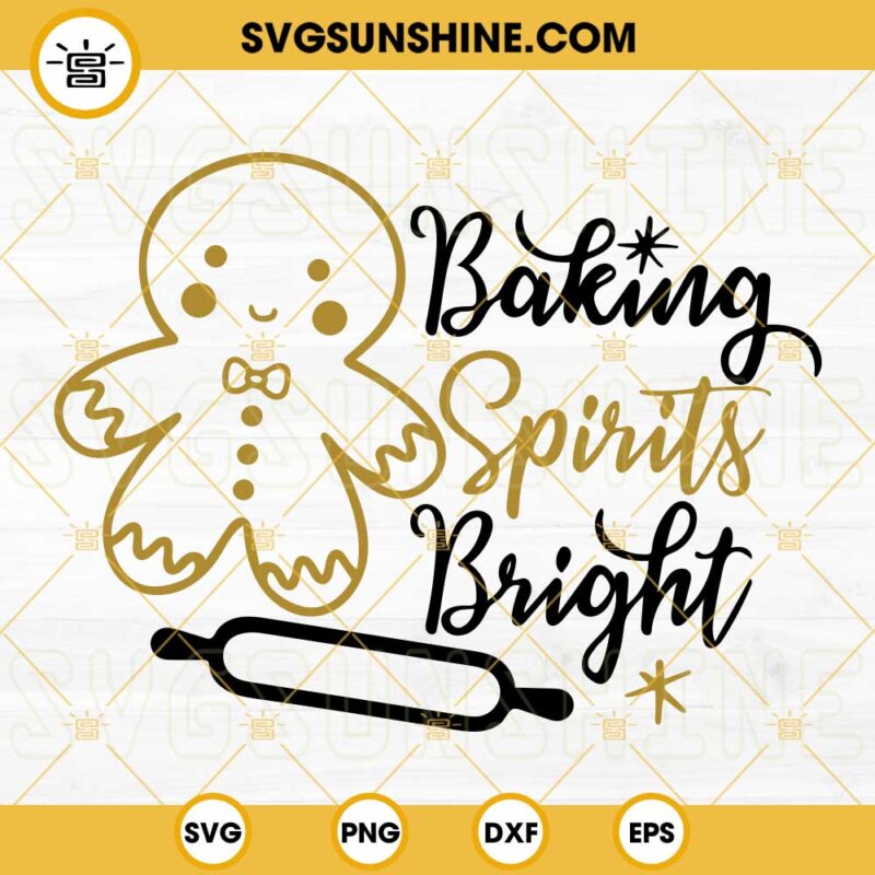 North Pole Gingerbread Baking Co SVG, Gingerbread Christmas SVG, Baking ...