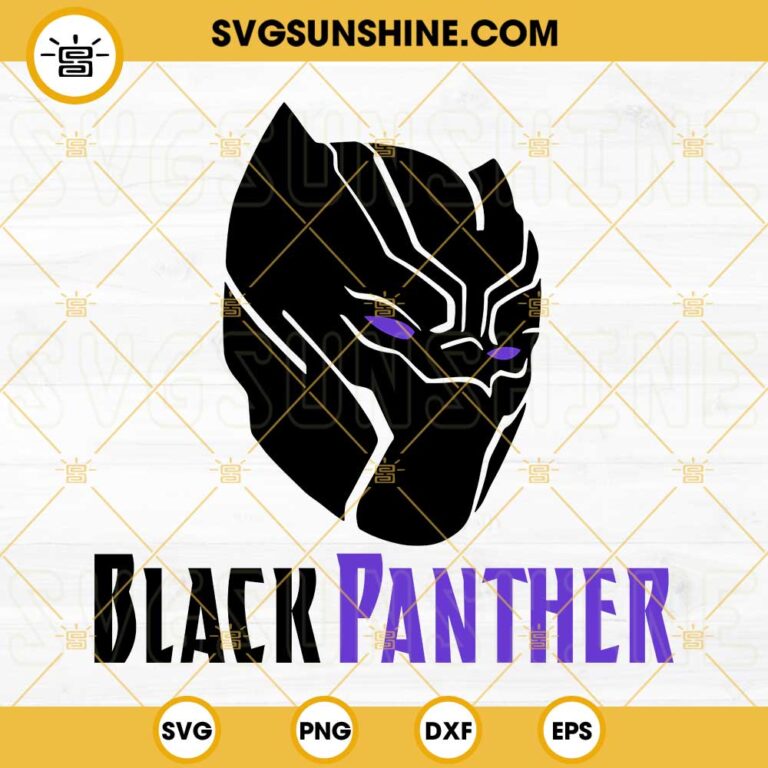 Black Panther 2022 SVG, Black Panther SVG, Wakanda Forever SVG PNG DXF ...