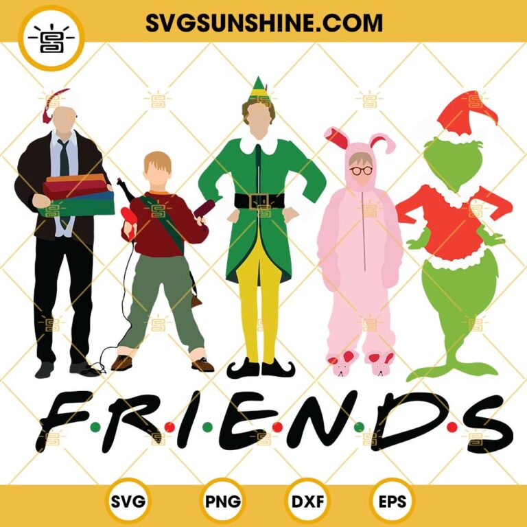 Christmas Movie Friends SVG, Christmas Friends SVG, Christmas ...