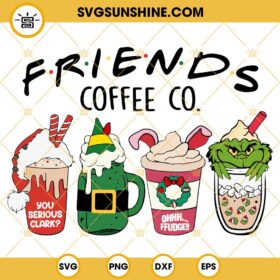 Christmas Movie Elf Coffee Cup SVG, Omg Santa I Know Him SVG, I Just ...