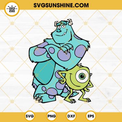 Baby Monsters Inc SVG Bundle, Sully SVG, Mike SVG, Monsters SVG, Boo ...