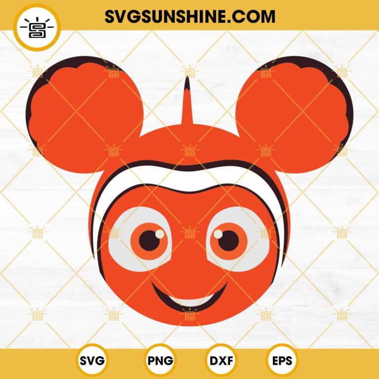 Finding Nemo Bundle SVG, Nemo SVG, Squirt SVG, Bubbles Yellow Fish SVG ...