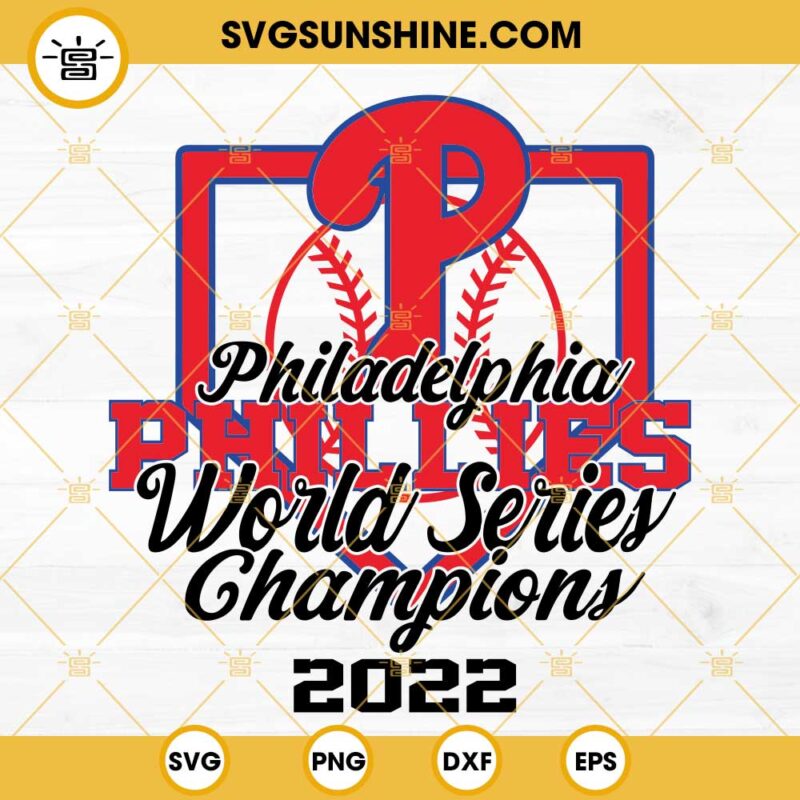 Philadelphia Phillies World Series SVG, Phillies P SVG, Philadelphia ...