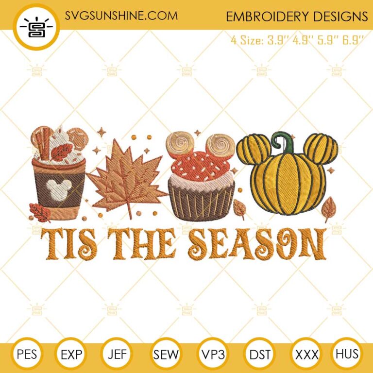Fall Gnomes Embroidery Design File, Autumn Gnome Machine Embroidery ...