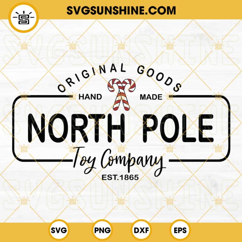 North Pole Toy Company SVG, North Pole SVG, Christmas SVG