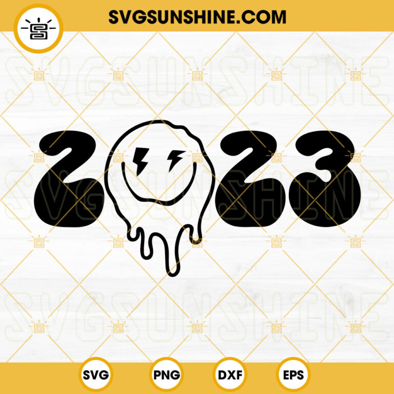 2023 New Year Disco Ball SVG, Happy New Year 2023 SVG, New Year 2023 ...
