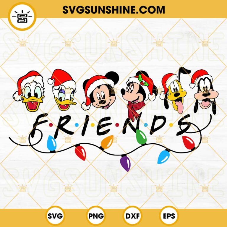 Christmas Friends SVG, Disney Christmas SVG, Best Day Ever SVG ...