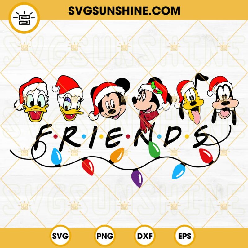 Christmas Friends SVG, Disney Christmas SVG, Best Day Ever SVG ...