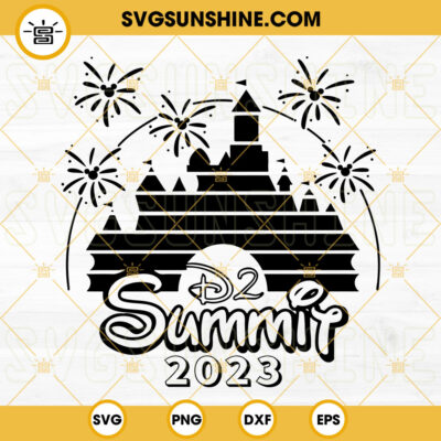 D2 Summit 2023 SVG, Mouse World Summit SVG, Fireworks SVG, Disney ...
