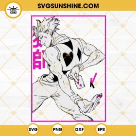 Gon Freecss SVG, Hunter x Hunter SVG PNG DXF EPS Cut Files