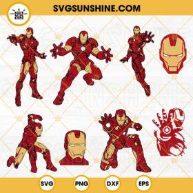 Iron Man SVG Bundle, Tony Stark SVG, The Avengers SVG, Superheroes SVG ...