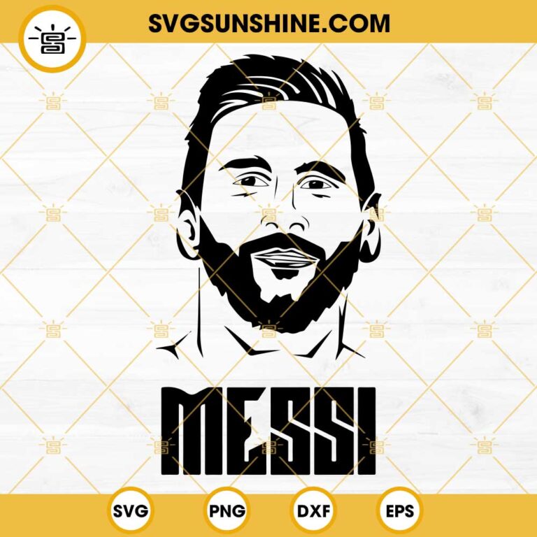 Messi 30 PSG SVG, Lionel Messi 30 SVG, Messi SVG PNG DXF EPS Cut Files