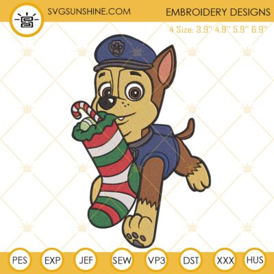 Marshall Paw Patrol Machine Embroidery Design File