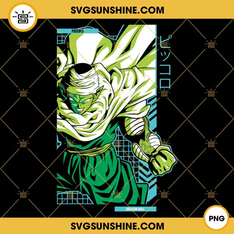 Piccolo PNG, Piccolo Dragon Ball PNG File Digital Download