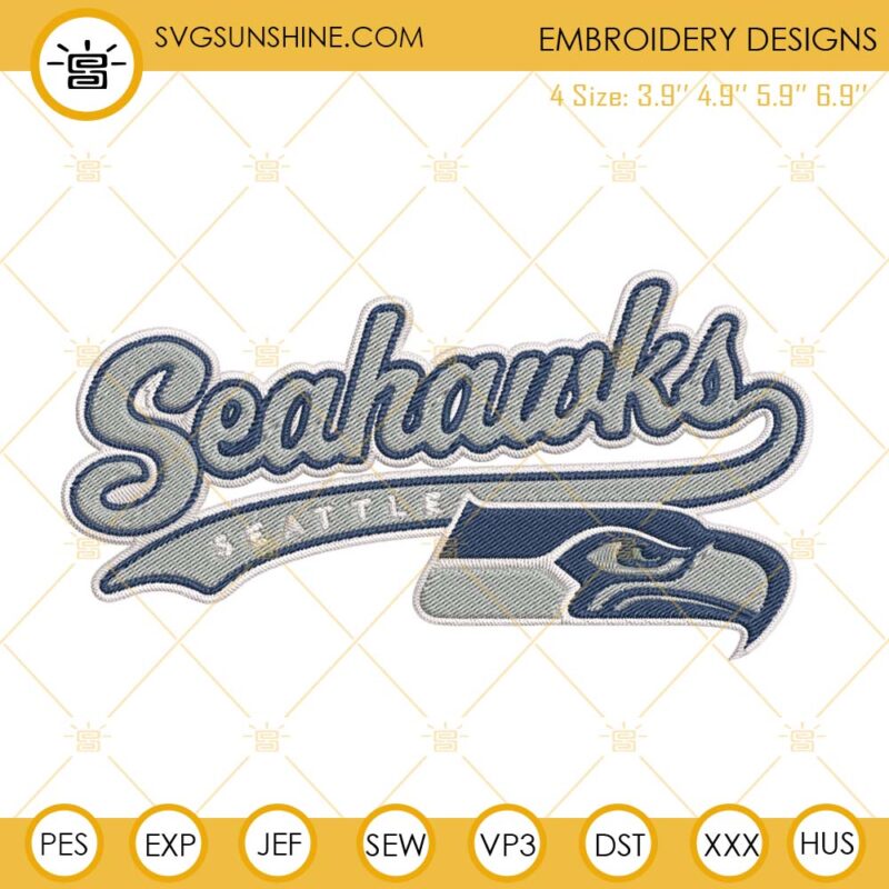 Seattle Seahawks Embroidery Designs