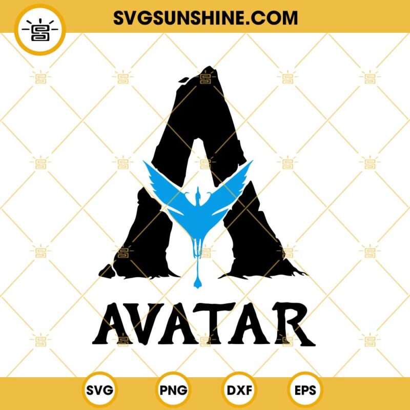 Avatar The Way Of Water SVG, Avatar 2 SVG, Avatar Logo SVG PNG DXF EPS ...