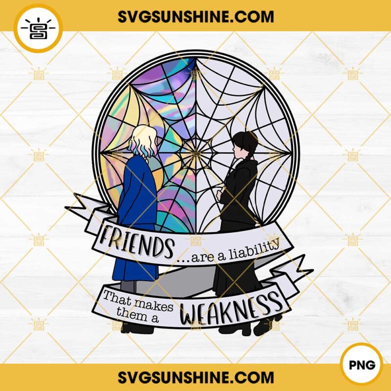 Wednesday And Enid Sinclair PNG, Wednesday Addams PNG Digital Download