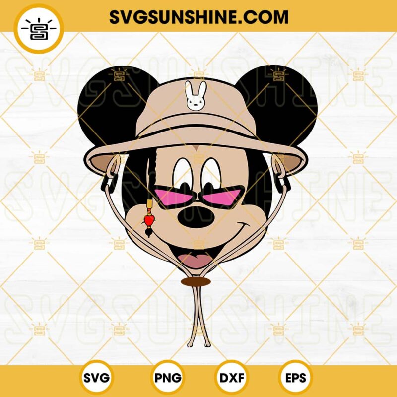 Bad Bunny Mickey Mouse SVG, Verano Sin Ti SVG, Baby Benito Mickey Mouse ...