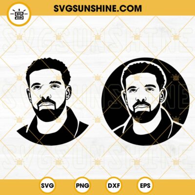 Drake Rapper SVG DXF EPS PNG Cutting File for Cricut - Sunshine