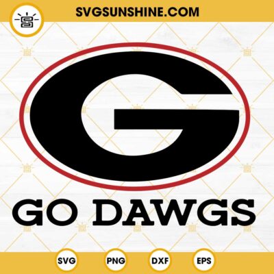 Go Dawgs Georgia Bulldogs Logo SVG, Georgia Bulldogs SVG, Bulldogs ...