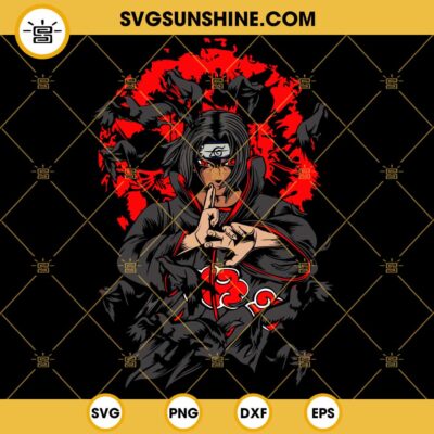 Itachi Uchiha SVG, Naruto SVG PNG DXF EPS Cricut