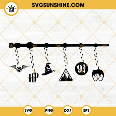 Magic Wand SVG, Wizard SVG, Magic School SVG, Harry Potter SVG PNG DXF ...