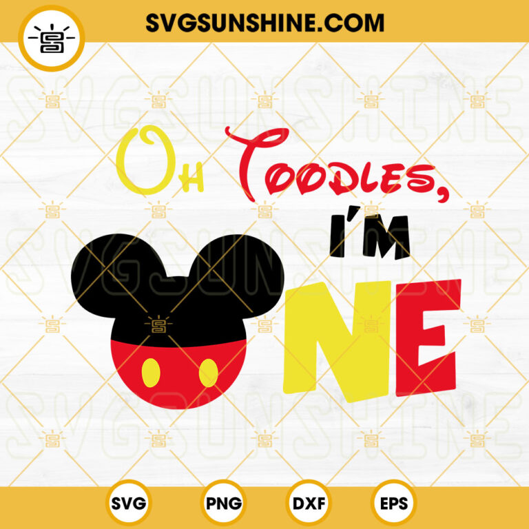 Mickey Mouse Two SVG, Happy Birthday SVG, Mickey Two Birthday SVG PNG ...