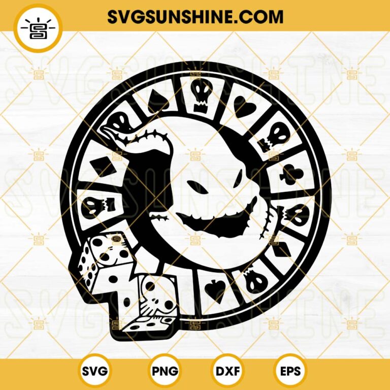 Oogie Boogie SVG, The Nightmare Before Christmas SVG PNG DXF EPS