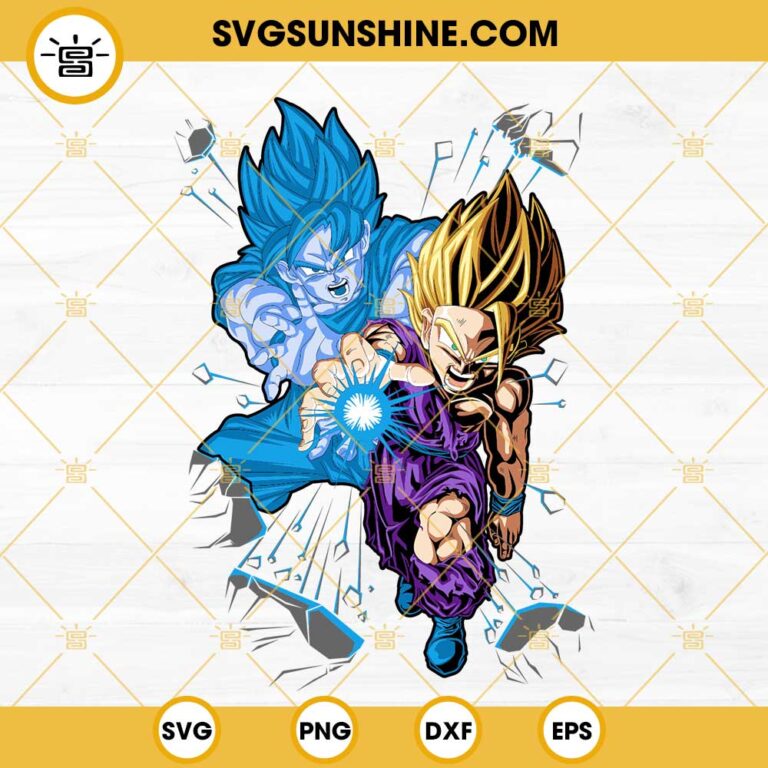 Dragon Ball Super Son Goku SVG, Goku SVG PNG DXF EPS For Cricut ...