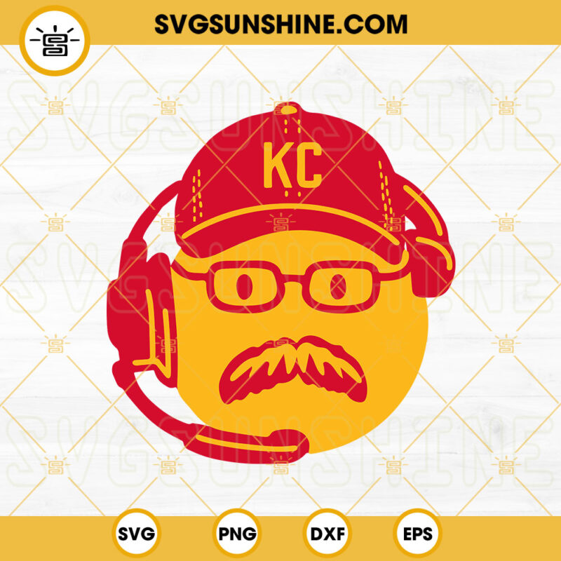 Andy Reid SVG, Coach Reid SVG, Kansas City Chiefs SVG PNG DXF EPS