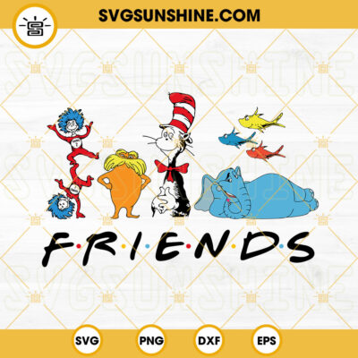 Dr Seuss Doodles SVG, Read Across America Day SVG, Lorax SVG, Horton ...