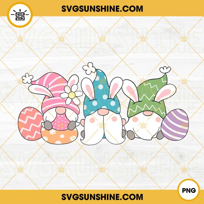 Easter Gnomes PNG, Gnomes Bunny PNG, Easter Eggs PNG, Cute Easter Day ...