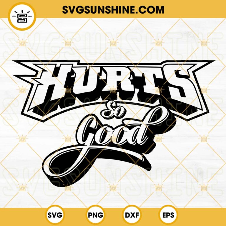Hurts So Good SVG, Jalen Hurts Fan SVG, Philadelphia Eagles Super Bowl ...