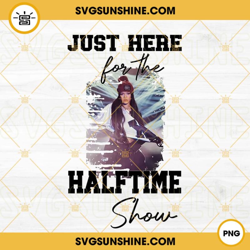 Rihanna Super Bowl 2023 SVG, Halftime Show SVG PNG DXF EPS Digital Download