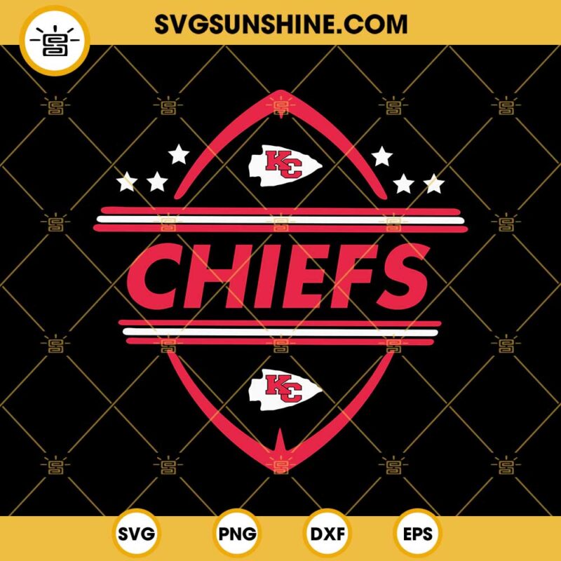 Kansas City Chiefs SVG, KC Chiefs Football SVG, NFL Team SVG PNG DXF ...