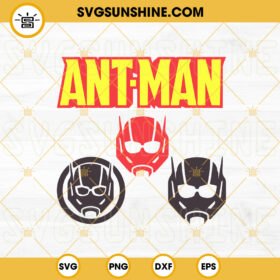 Ant Man SVG, Avengers SVG, Marvel Super Heroes SVG PNG DXF EPS Cricut Files