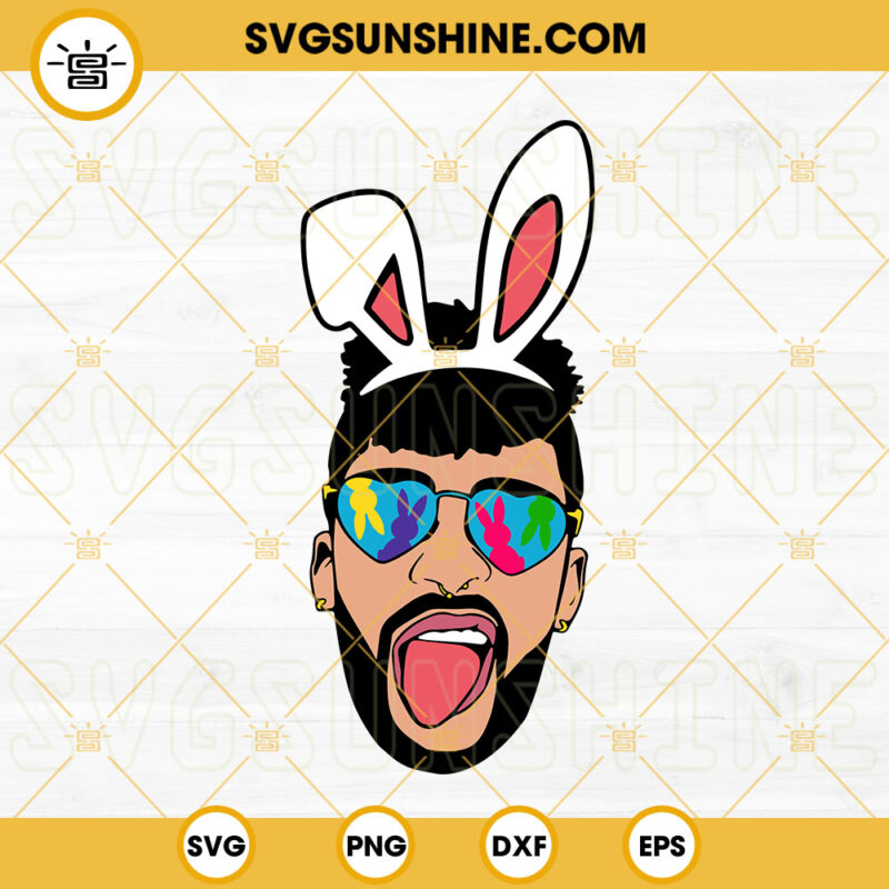 Bad Bunny Carrot SVG, Una Pascua Sin Ti SVG, Easter Bad Bunny SVG ...