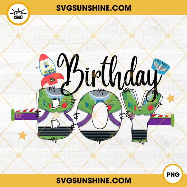 Birthday Boy Toy Story PNG, Space Ranger PNG, Buzz Lightyear PNG ...