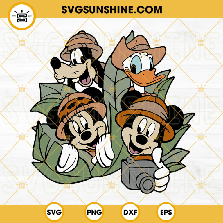 Disney Animal Kingdom SVG, Mickey Safari SVG, Safari Trip SVG, Disney ...