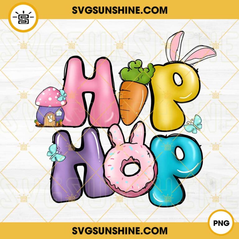 Hip Hop Easter PNG, Cute Easter Bunny PNG Designs