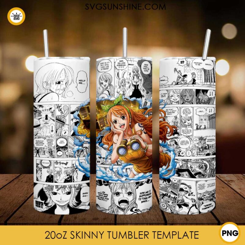 Donquixote Doflamingo 20oz Skinny Tumbler Template PNG, One Piece ...